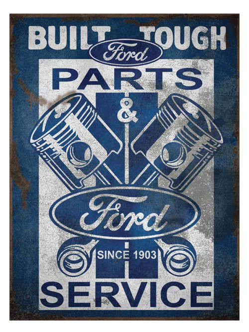 Ford Vintage Tin Sign – Motorsport Superstore