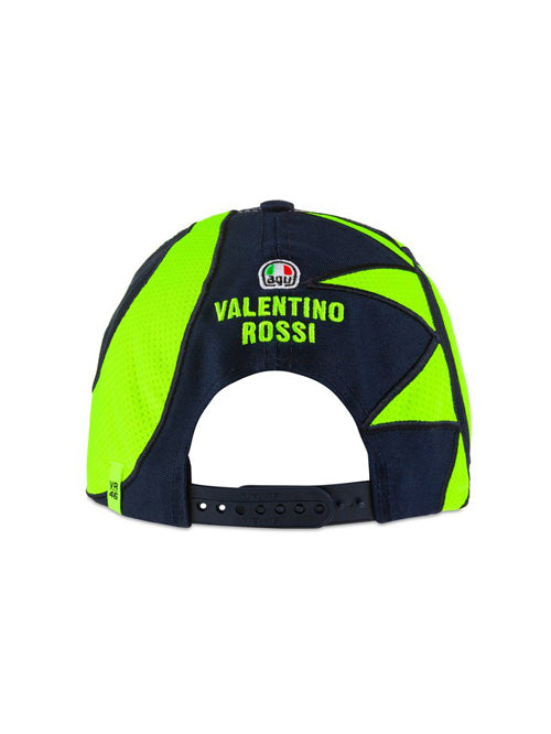 Valentino Rossi VR46 Classic Kids Replica Helmet Cap – Motorsport ...